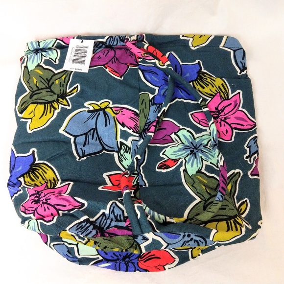 Vera Bradley | Bags | Bnwt Vera Bradley Falling Flowers Iconic Ditty ...